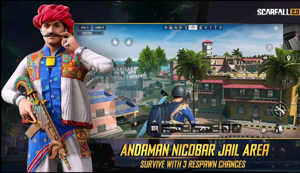 Scarfall 2.0 ( a Made in India Battle Royal Game) COMING SOON