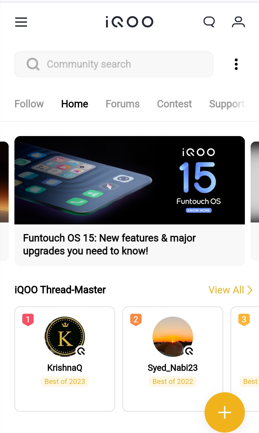 How to Create an iQOO Connect Community Account and Register for Sneak Peek