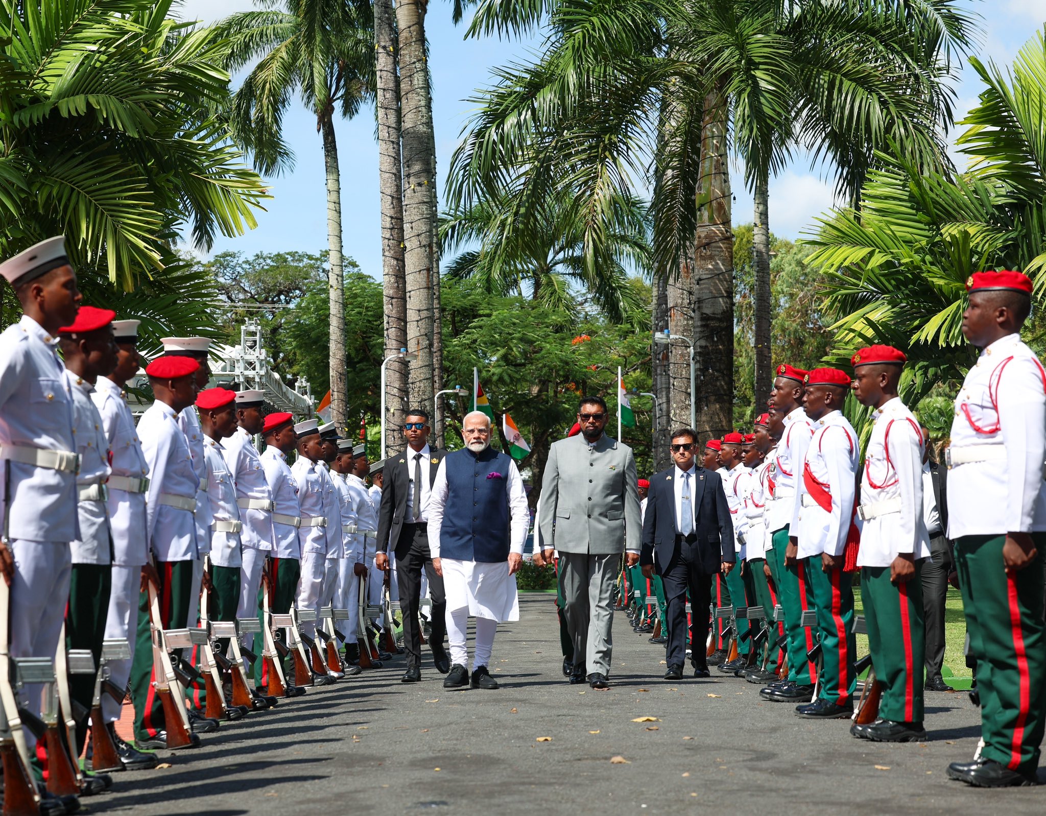 Prime Minister Narendra Modi was Honoured with Dominica's Highest Award