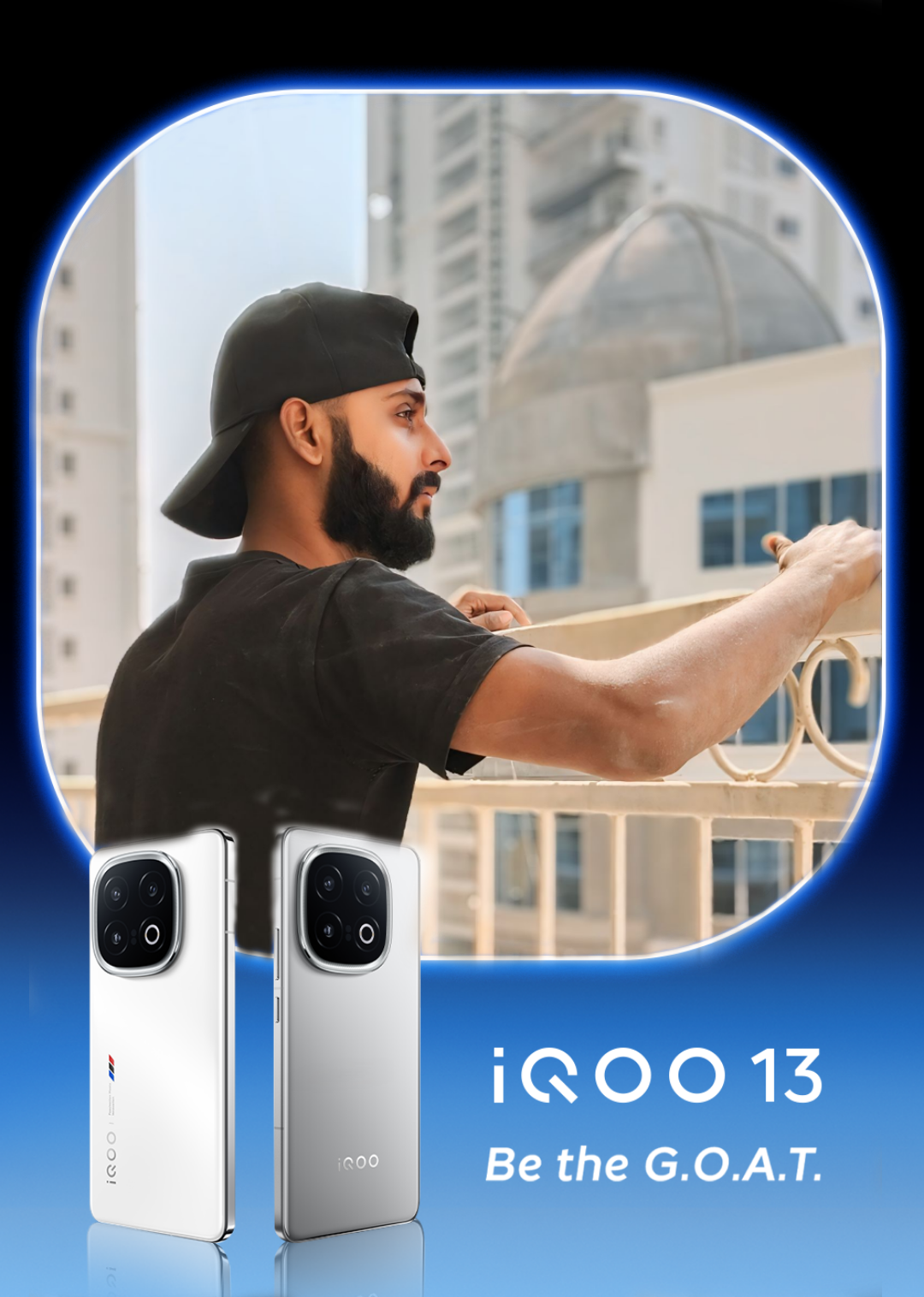 I'm all set for the #iQOO13 Launch - #BeTheGOAT"