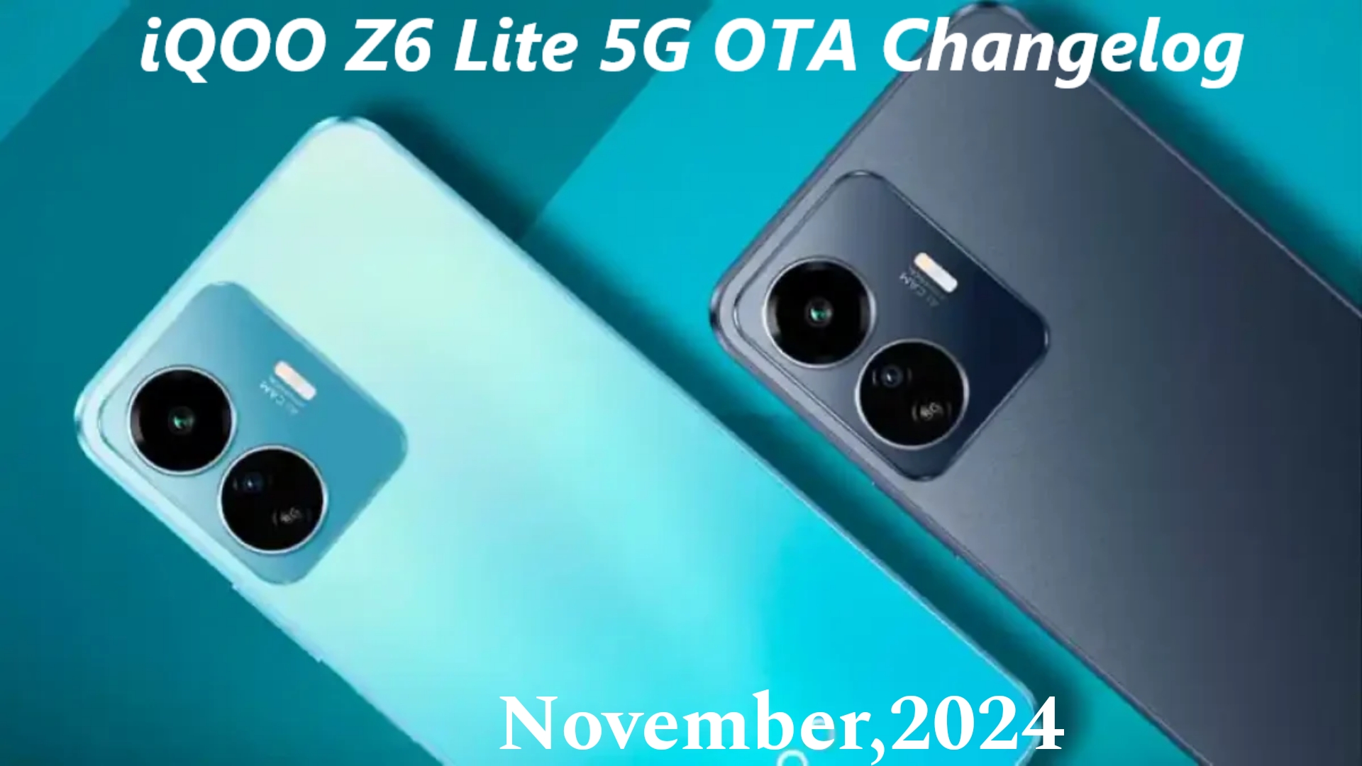 November 2024, Update for iQOO Z6 Lite 5G