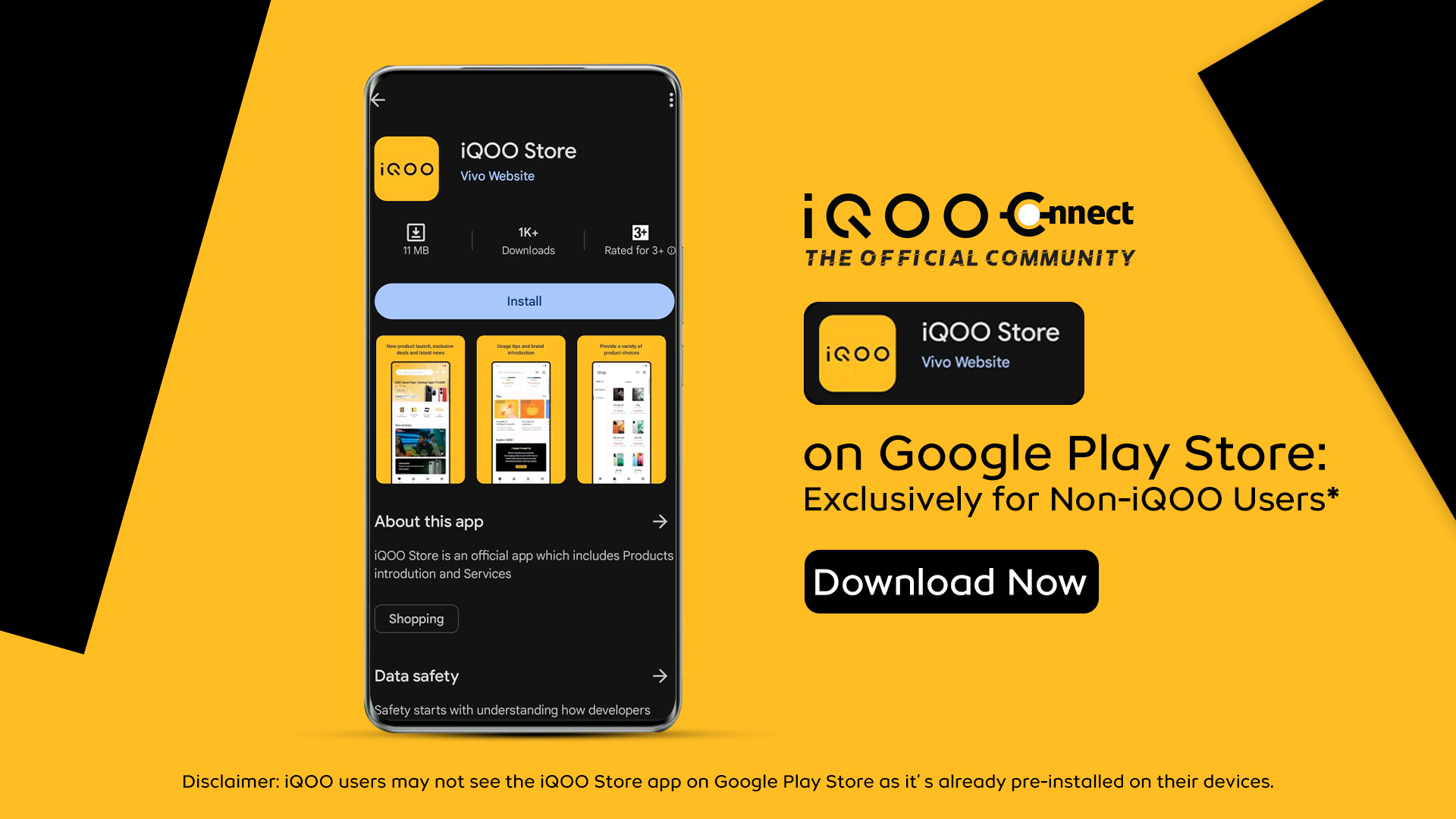 Your Gateway to iQOO is Here. Download the iQOO Store App Now!