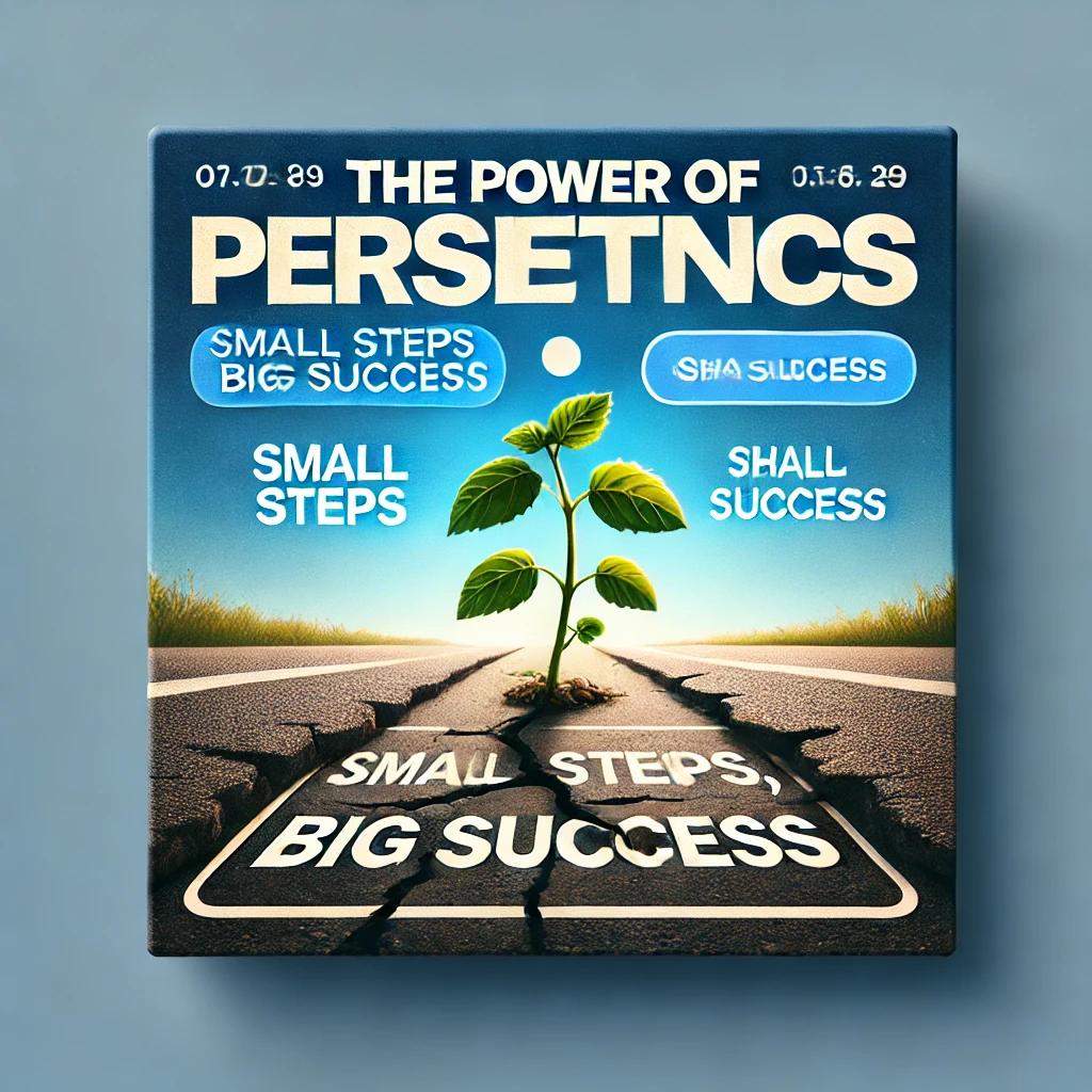 The Power of Persistence: How Small Steps Lead to Big Success