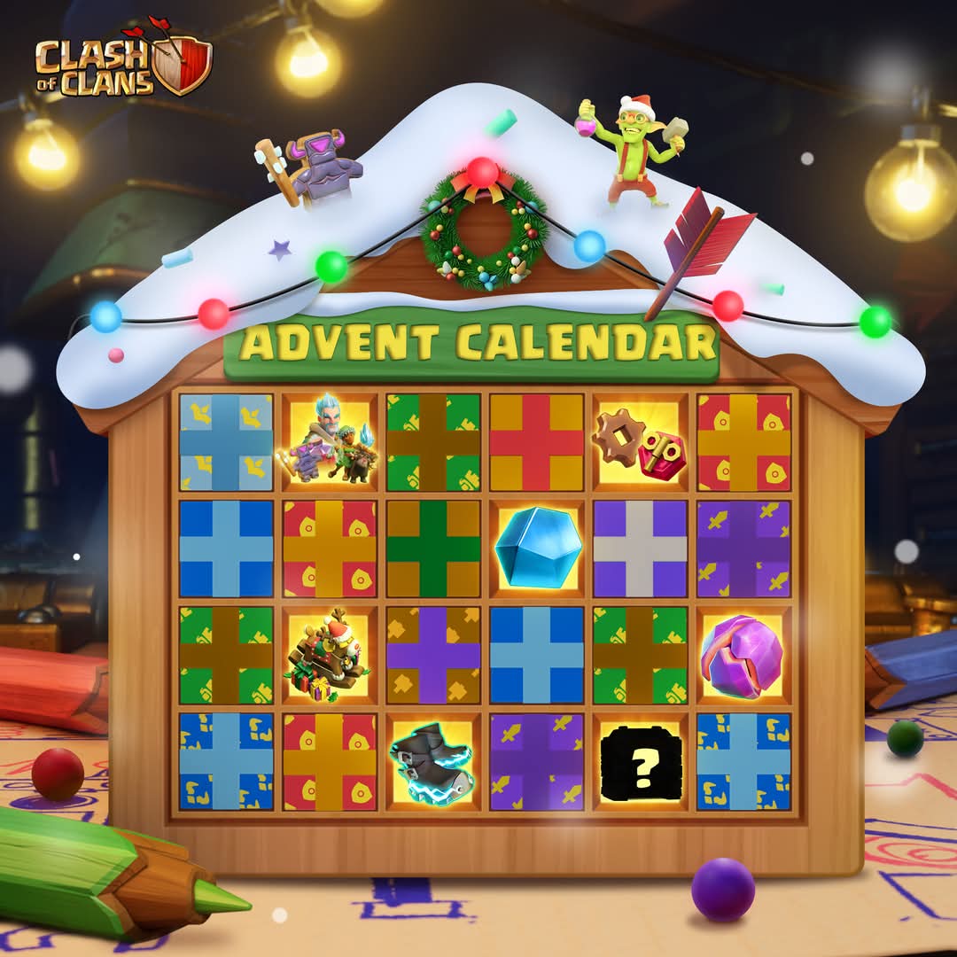 Clash of clans December christmas 🎁 update