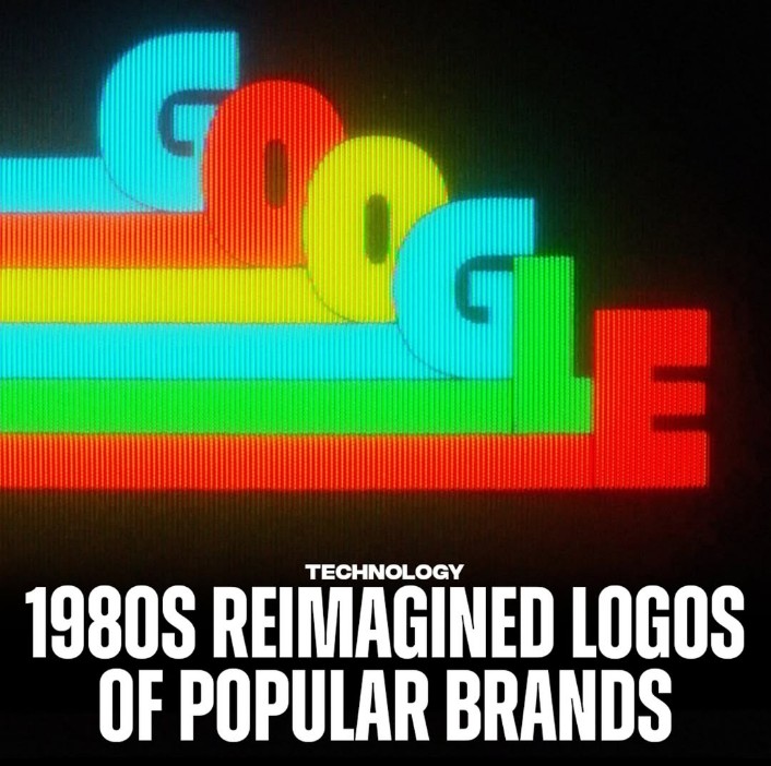 1980 Reimagined Logo 's of Popular Brands 🌟