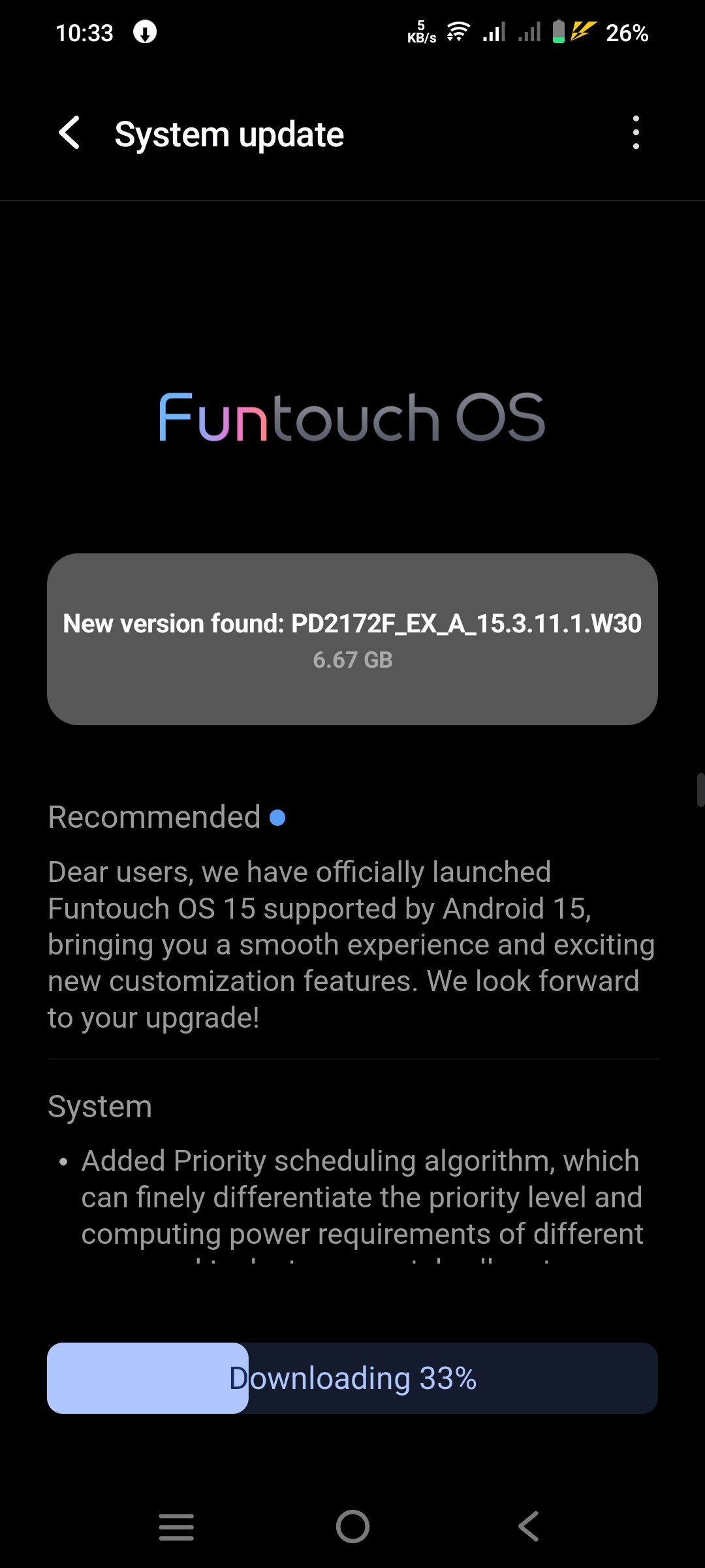 iQOO 9 pro | Funtouch OS 15 supported by Android 15