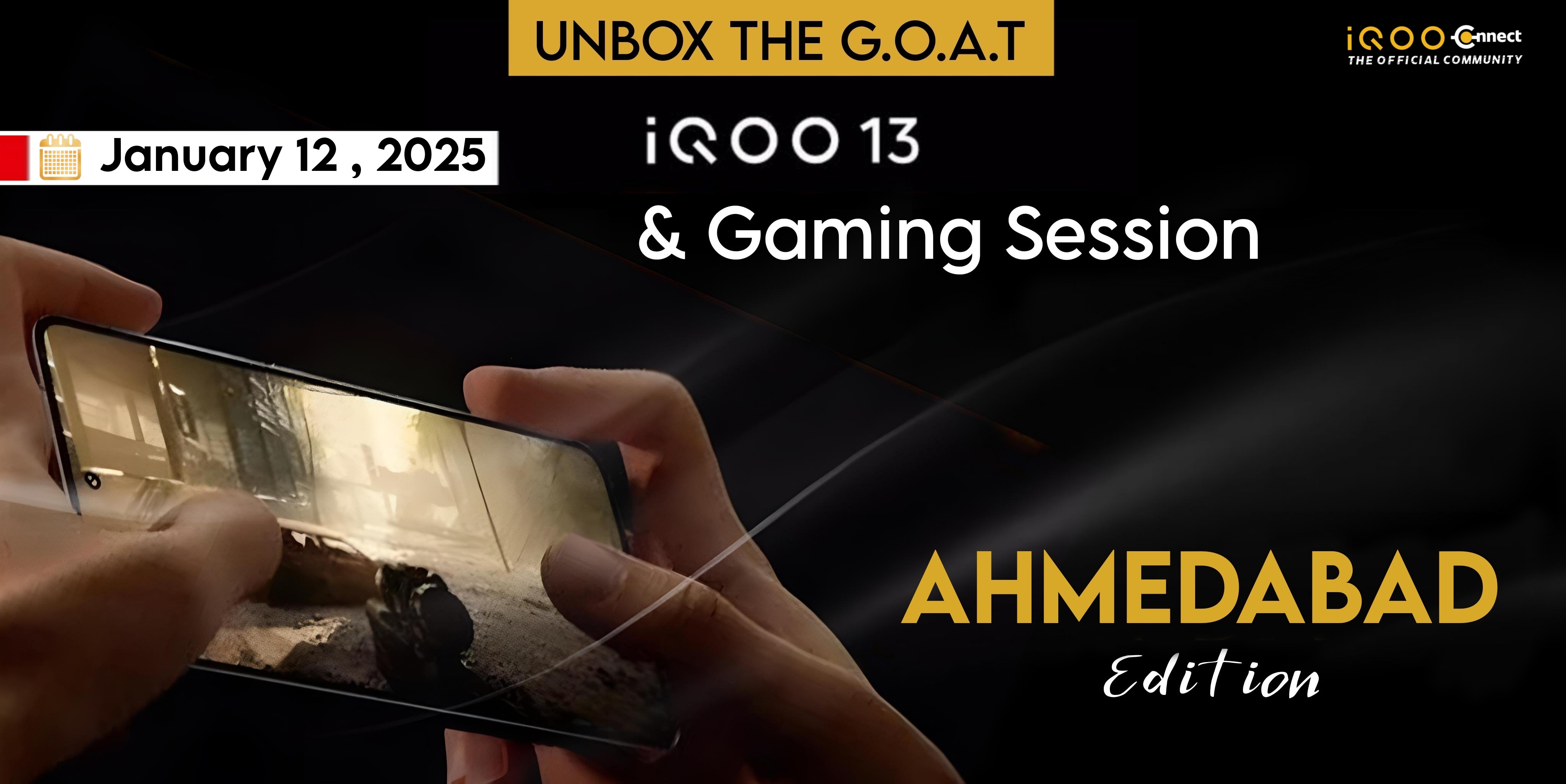Closed: iQOO Gaming session - Ahmedabad Edition