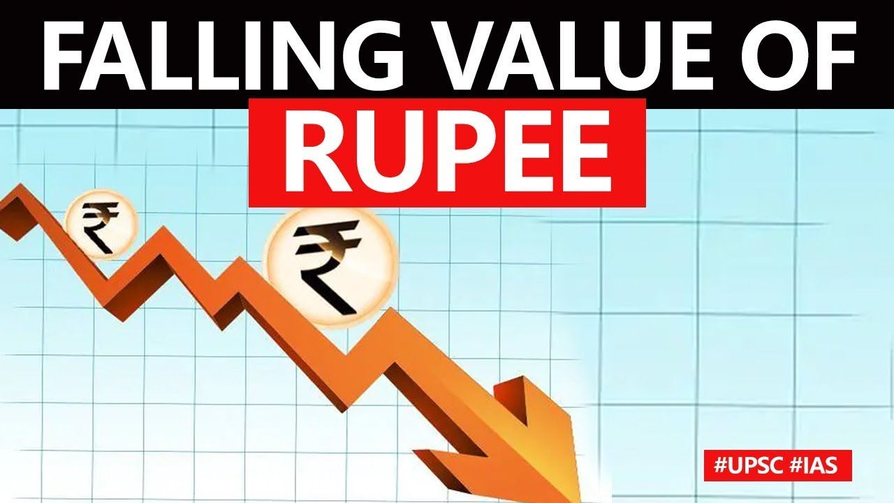 " Falling Rupee , Rising Worries"💸