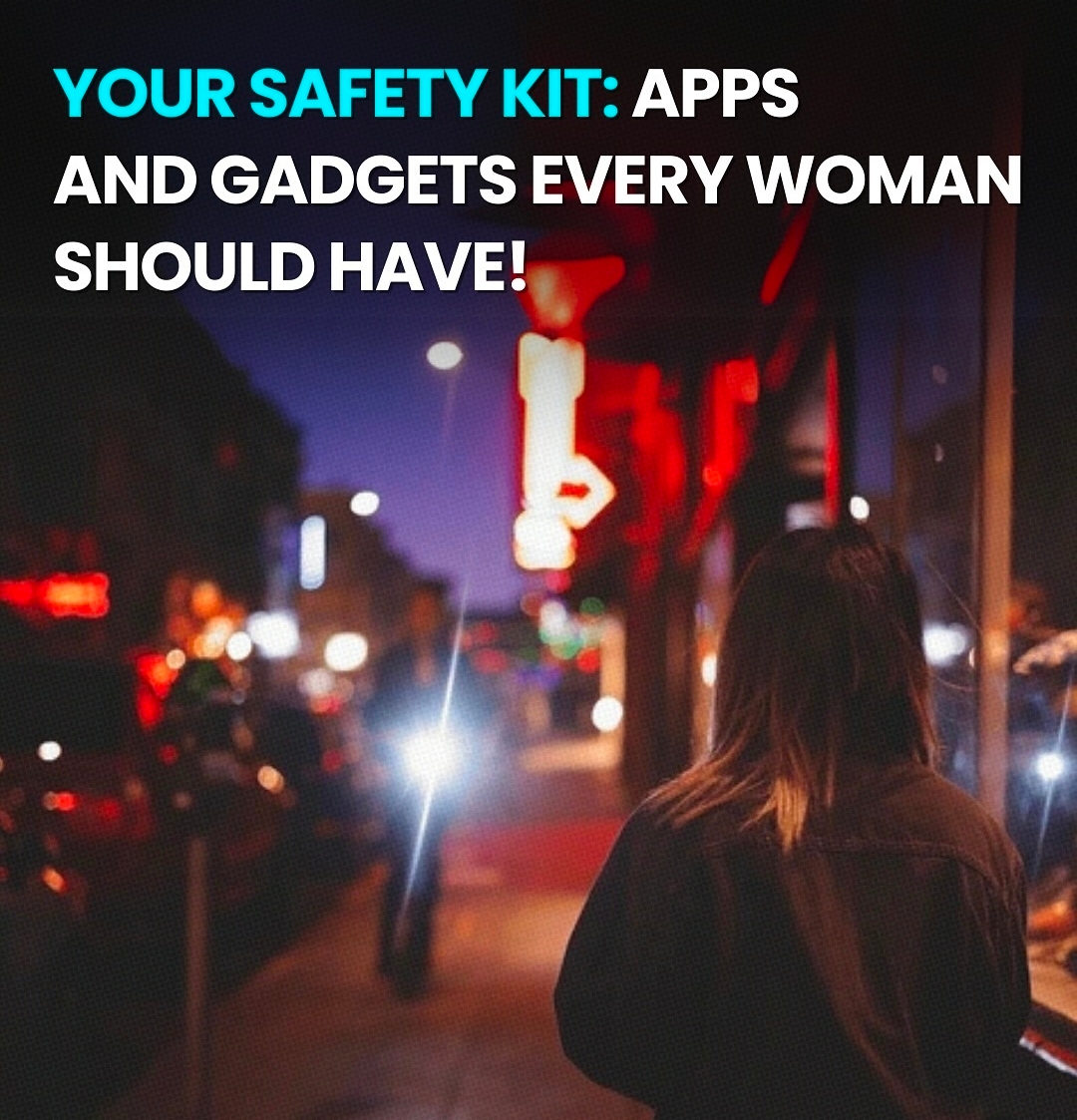 📌Essential safety tools every woman needs in her pocket 👜