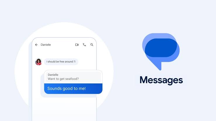 The new animation for sending and receiving messages II Google Messages