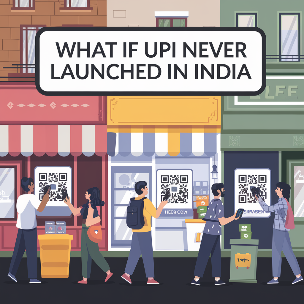 What IF Series Part-2 : 📢 What If India Never Launched UPI? 🤔