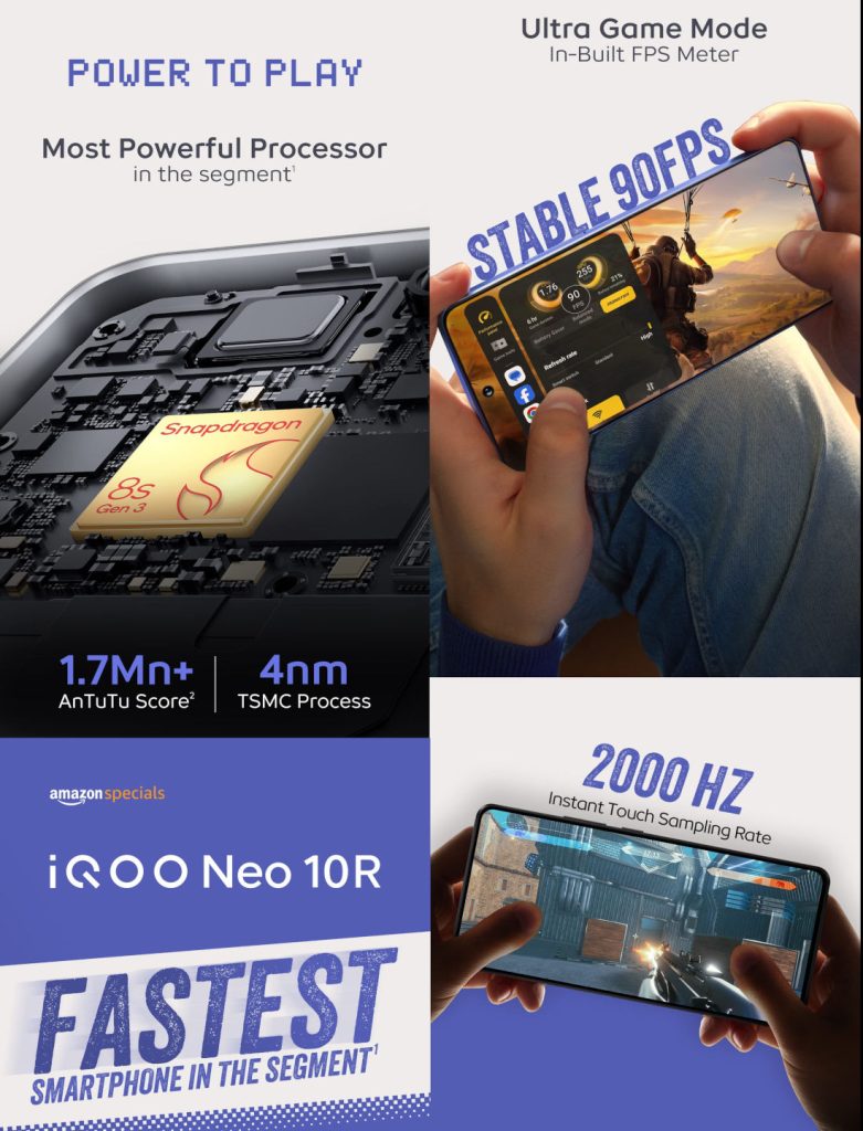 iQOO Neo 10R launching in India on March 11th