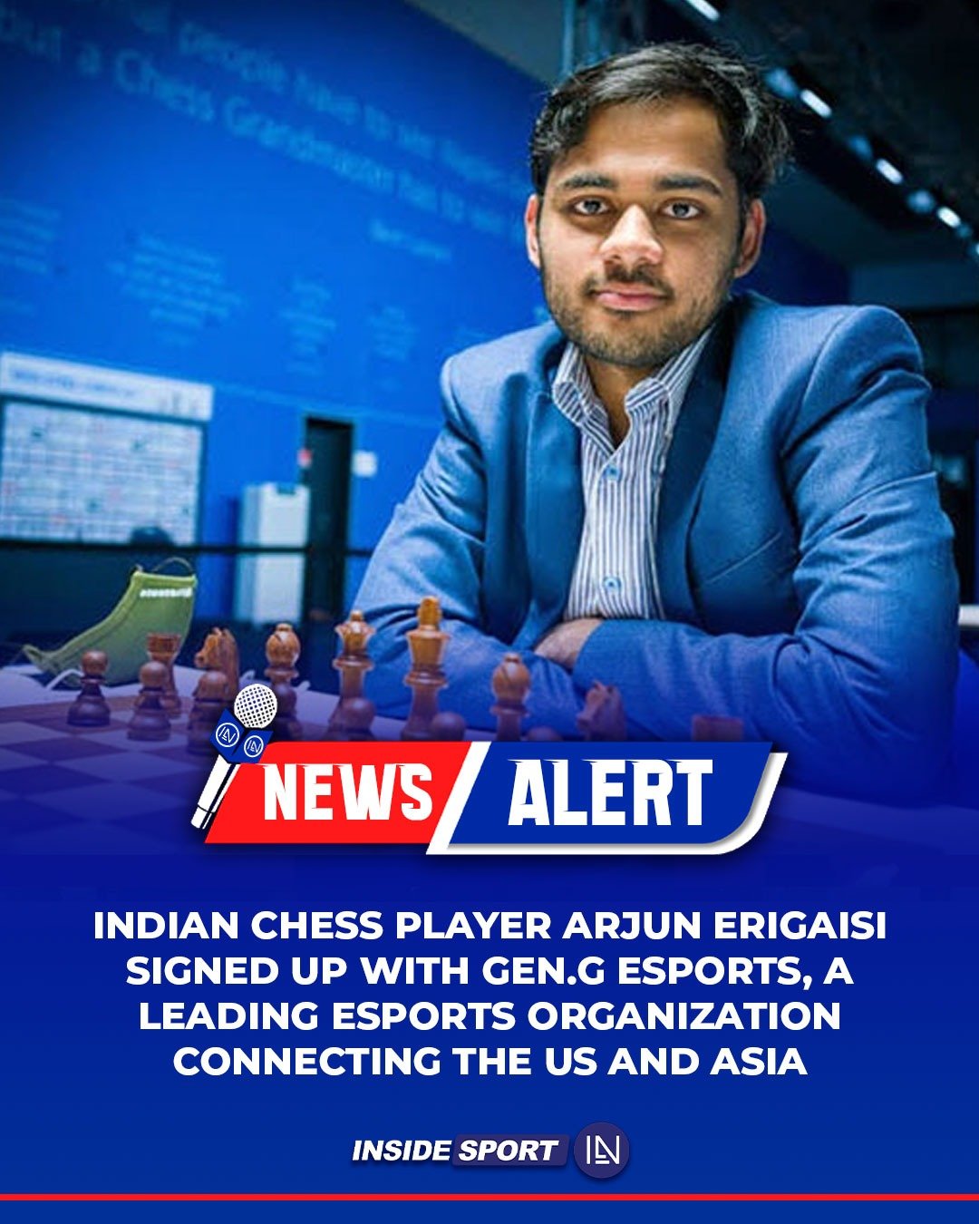 Gen.G signs Indian Chess Grandmaster Arjun Erigaisi ahead of Esports ...