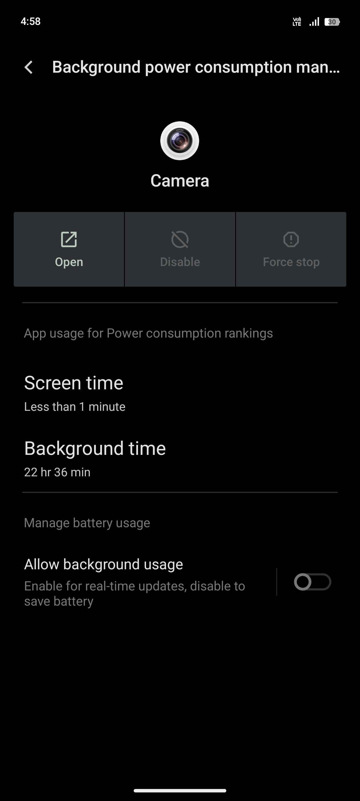 Why is the camera app running in the background? Fix this on IQOO 12.