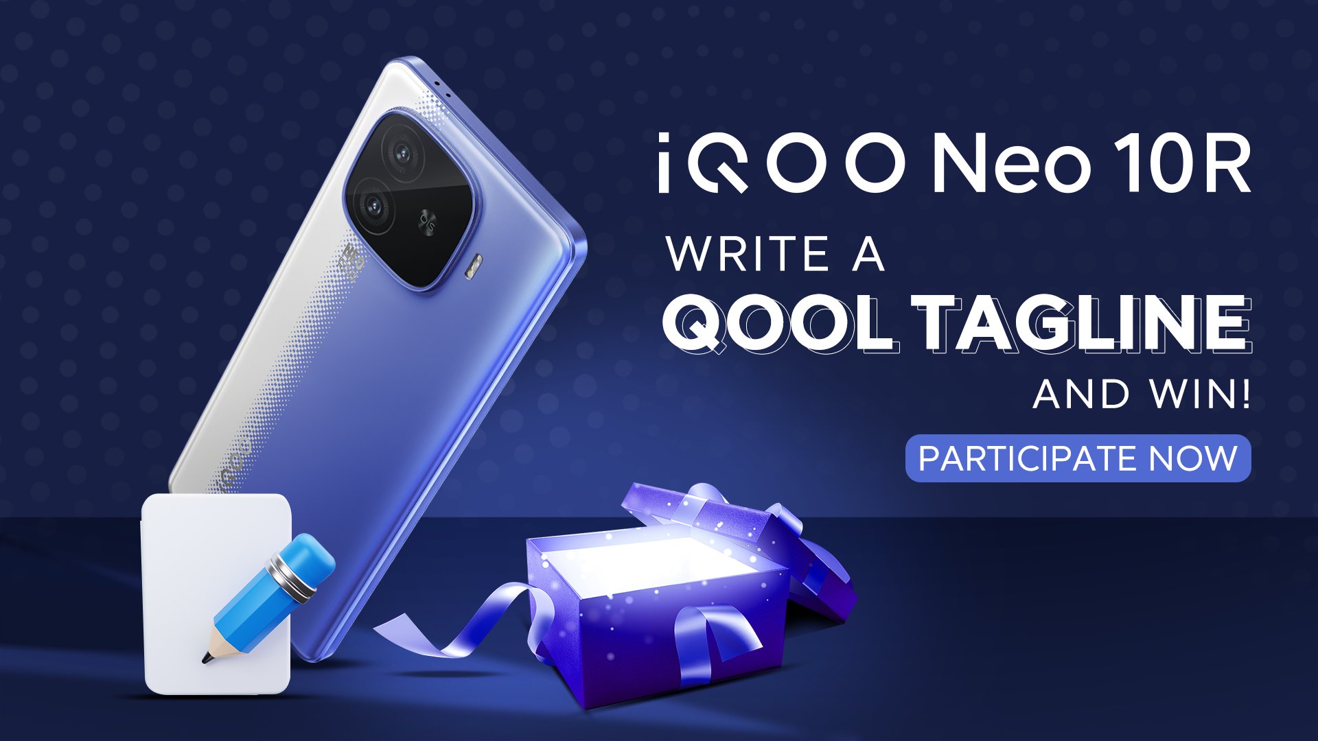 iQOO Neo 10R Tagline Contest | Time To Get Creative😍🤩