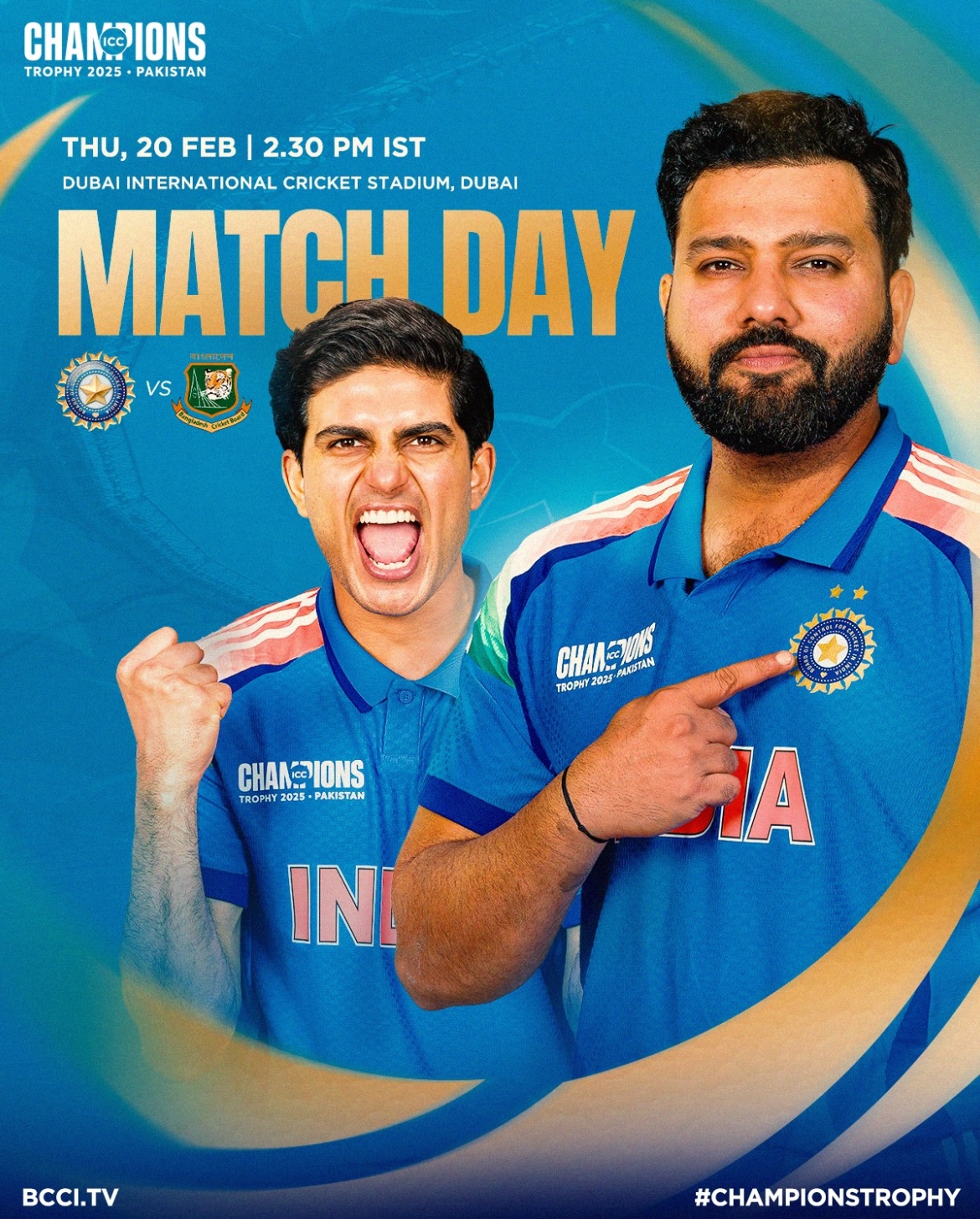 India's Commanding Victory Over Bangladesh in the Champions Trophy!