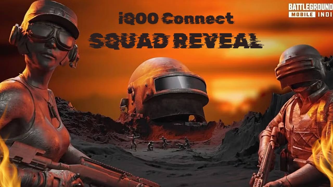 Officially a Part of the iQOO Connect Squad 🏆🔥 – BGMI Journey Begins 🎮