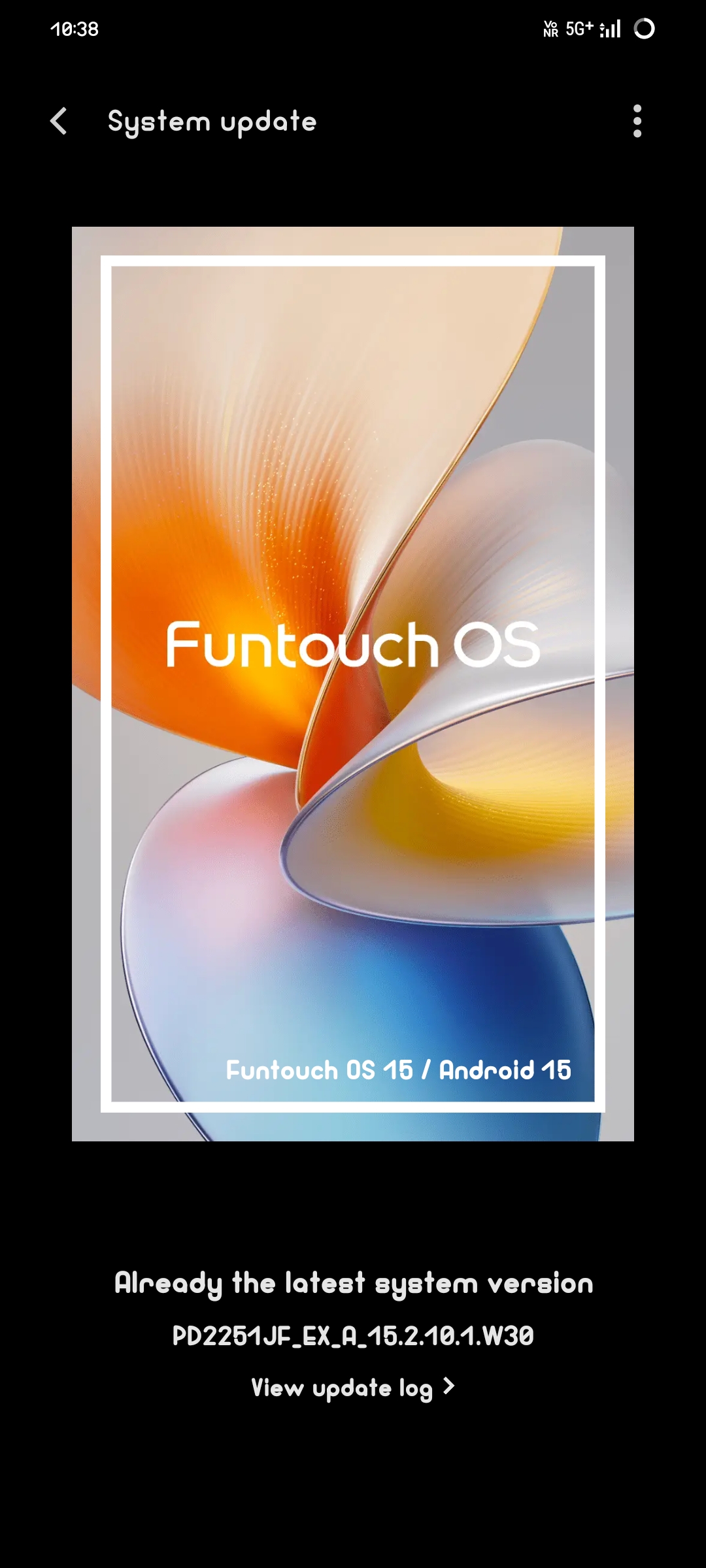 iQOO Z7s Android 15 / Funtouch OS 15