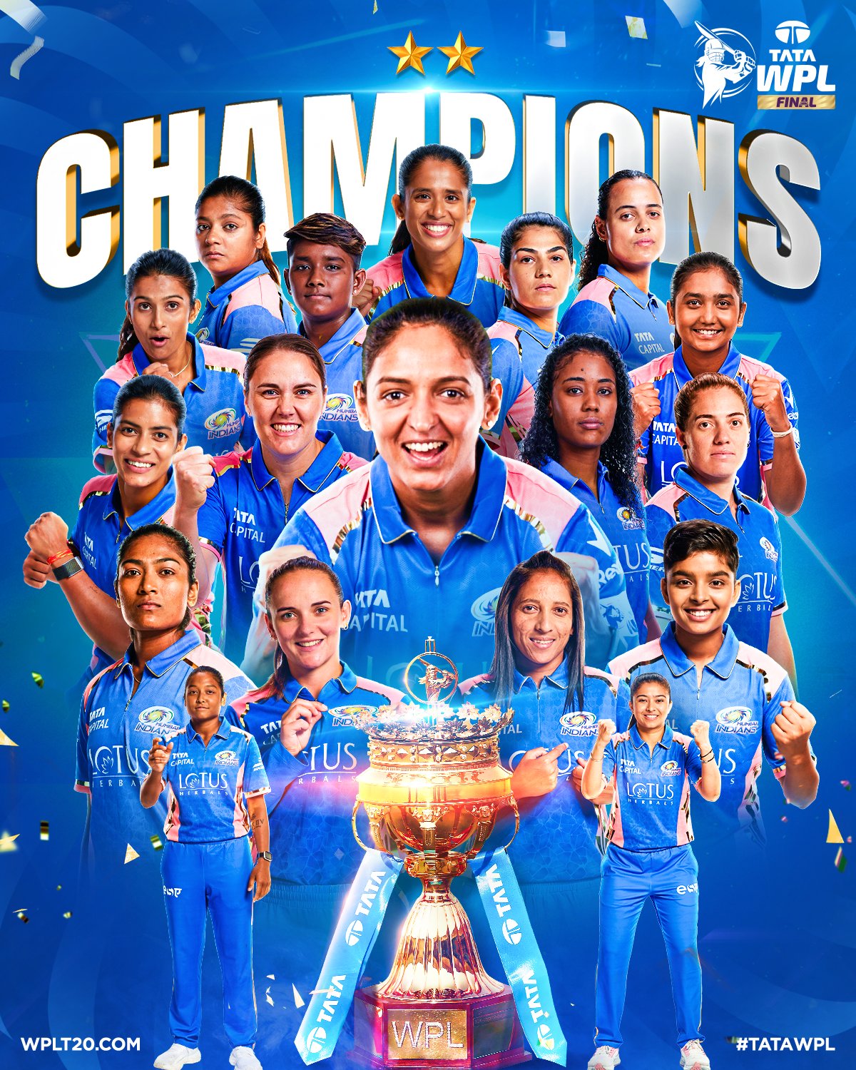 WPL 2025 Final : MI defeat DC by eight runs to win their second league ...