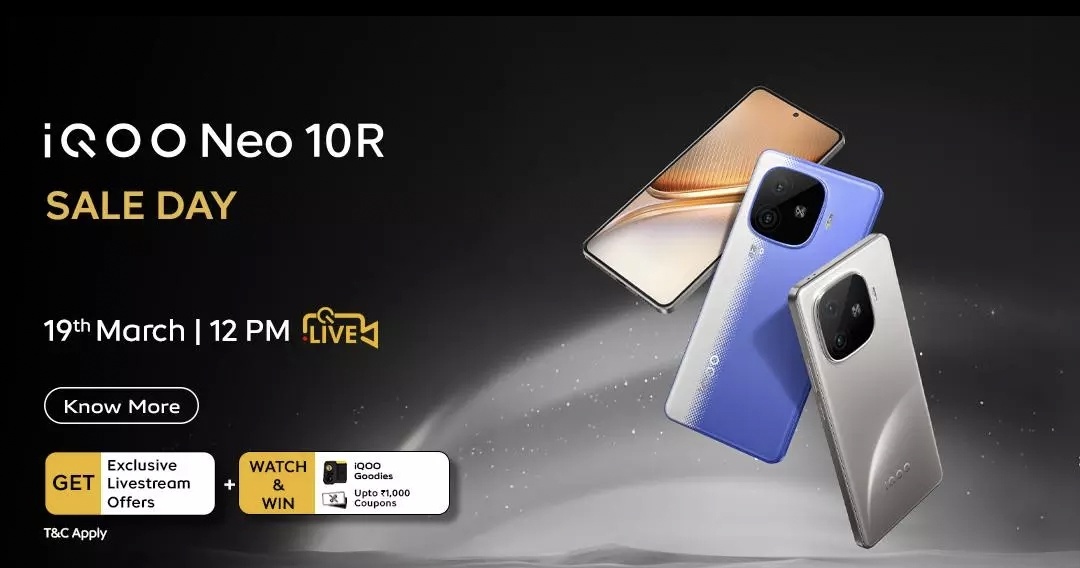 iQOO Neo 10R - E-Store Sale Day Livestream!