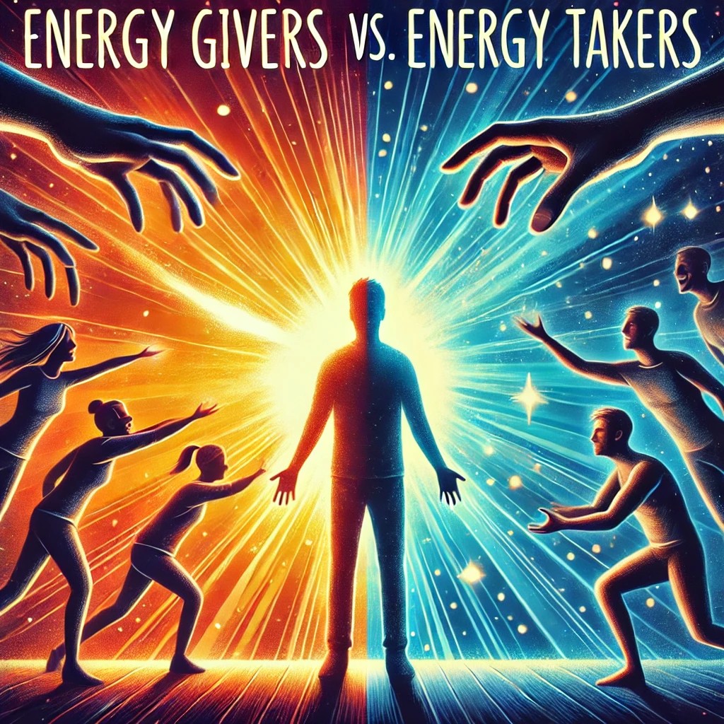 Energy Givers vs. Energy Takers – How to Surround Yourself with Positivity