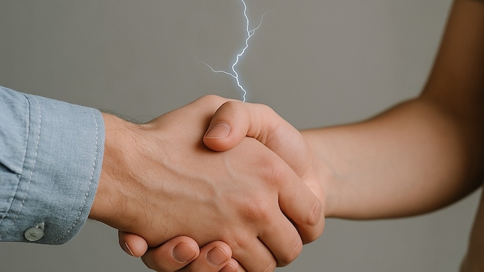 Do you also feel a small electric shock when touching someone? Explained