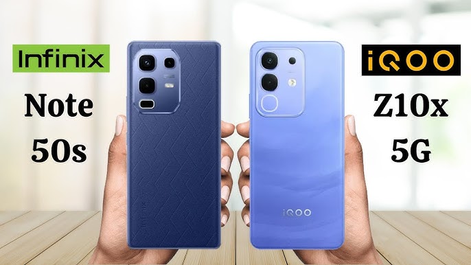 iQOO Z10x vs Infinix Note 50s 5G+: Which Budget Phone is More Powerful?