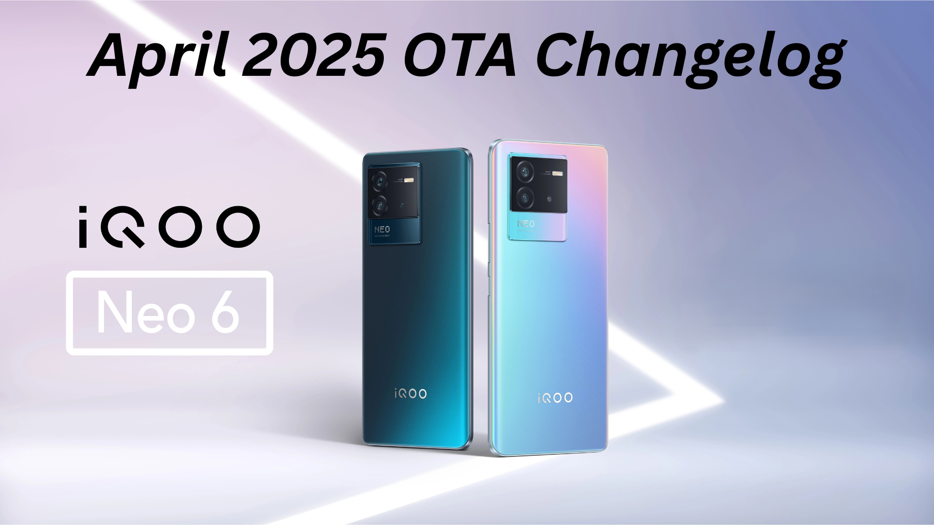 iQOO Neo 6 - April Security Patch Rolling Out (Trial Version)