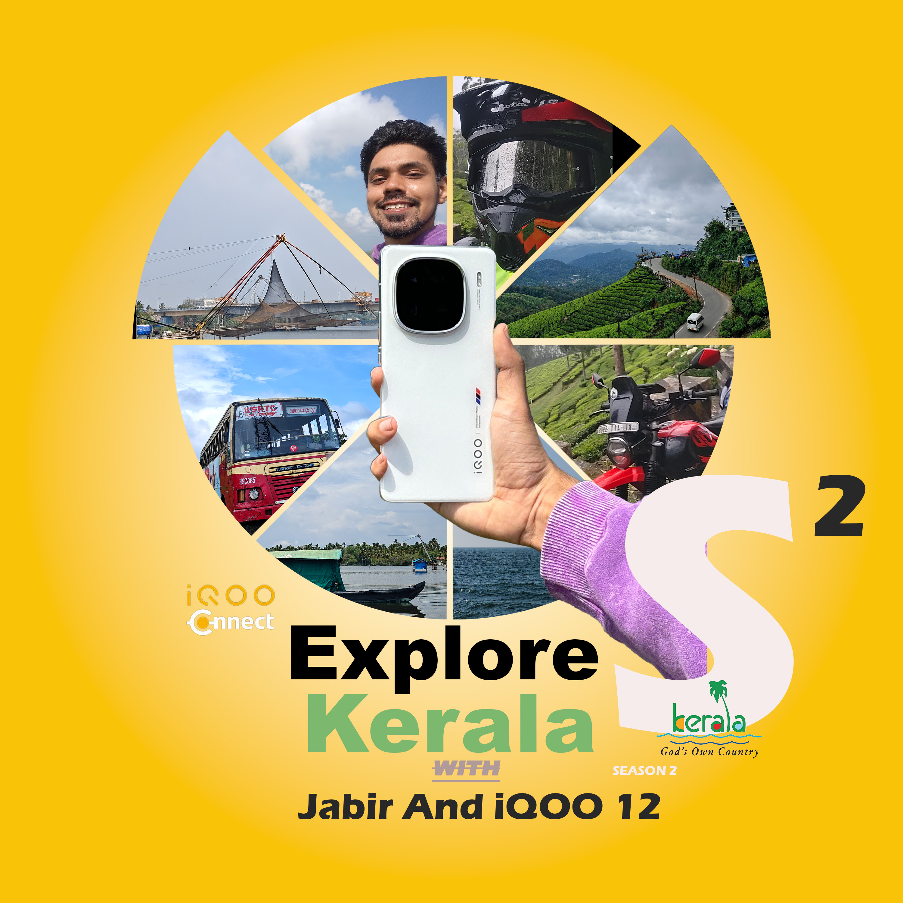 📢 Explore Kerala with Jabir and iQOO 12 Season 2 From Next Month Onwards 🙌🏻