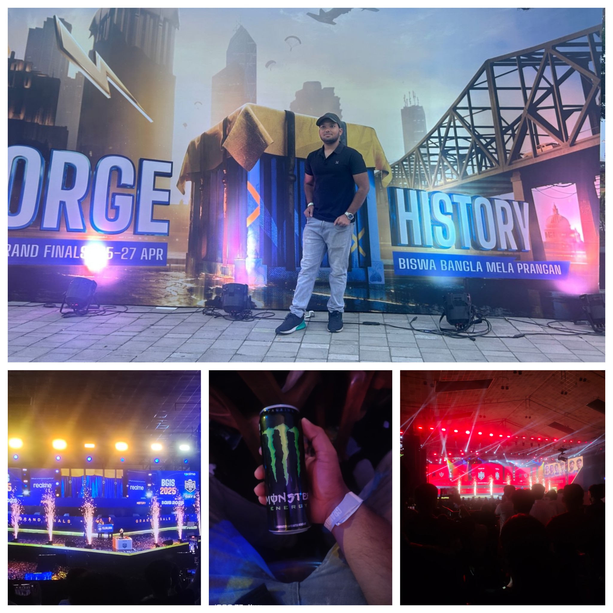 Dream Comes True! 🥹 "Attended My First BGIS LAN In Kolkata" 💜