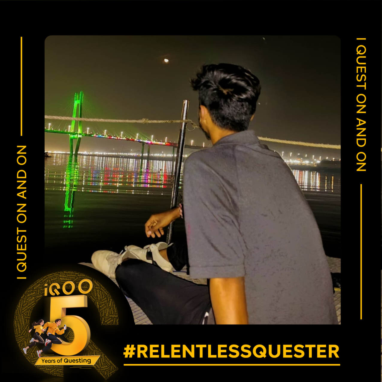 Pose with the 'Q' | Entry 3