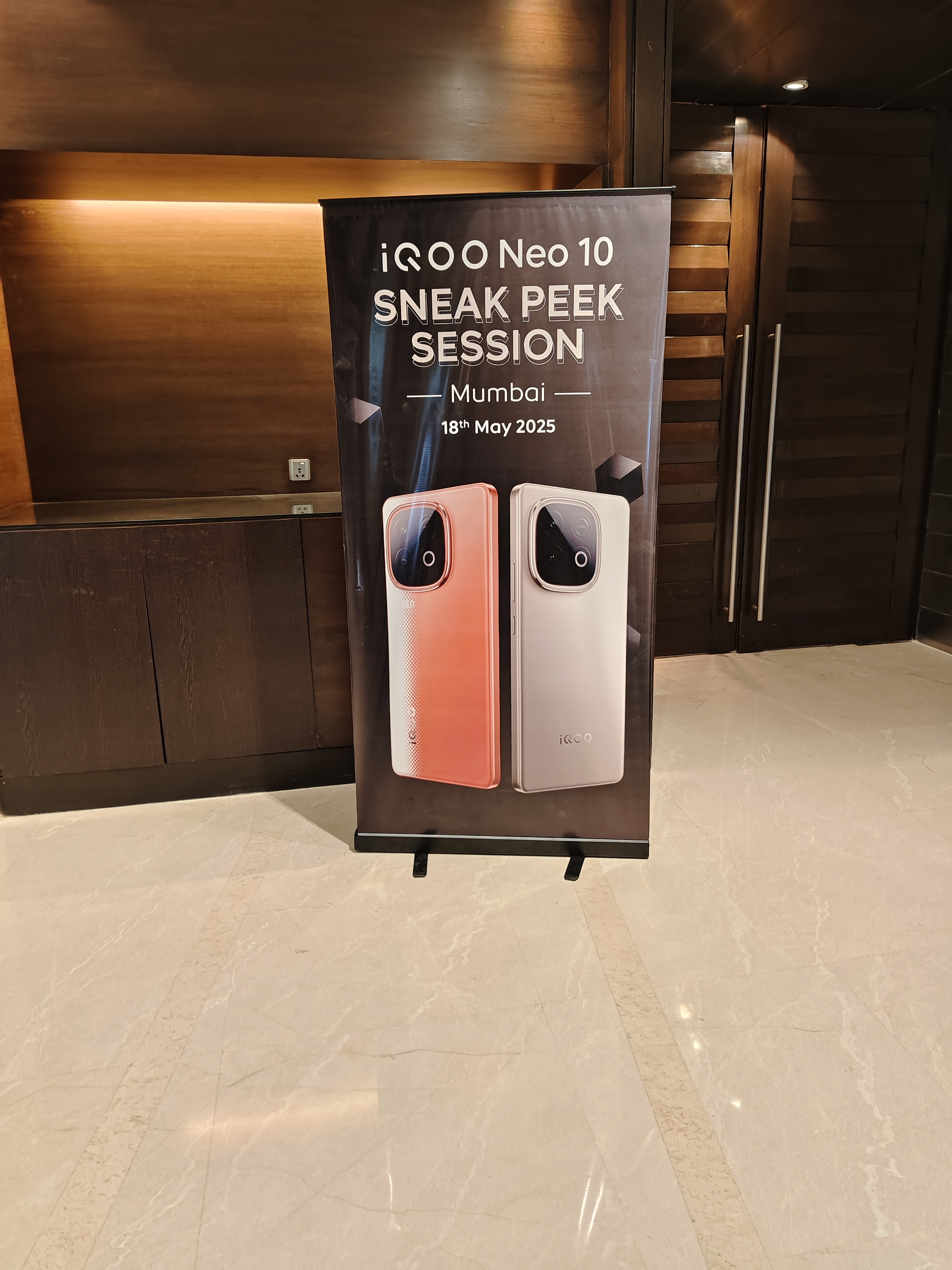 iQOO Neo 10 Sneak Peek Session - Mumbai