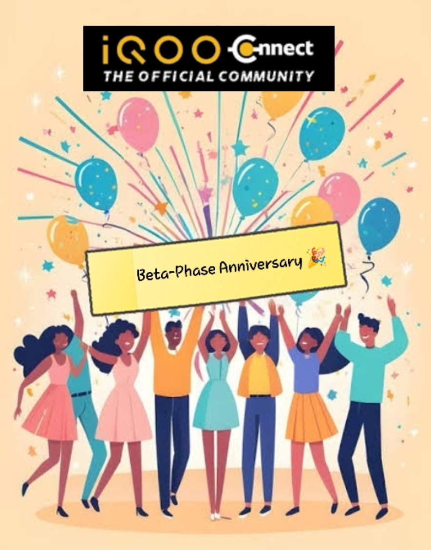 📢 Celebrating 3️⃣ Years Of iQOO Community Beta-Phase Anniversary!🎉
