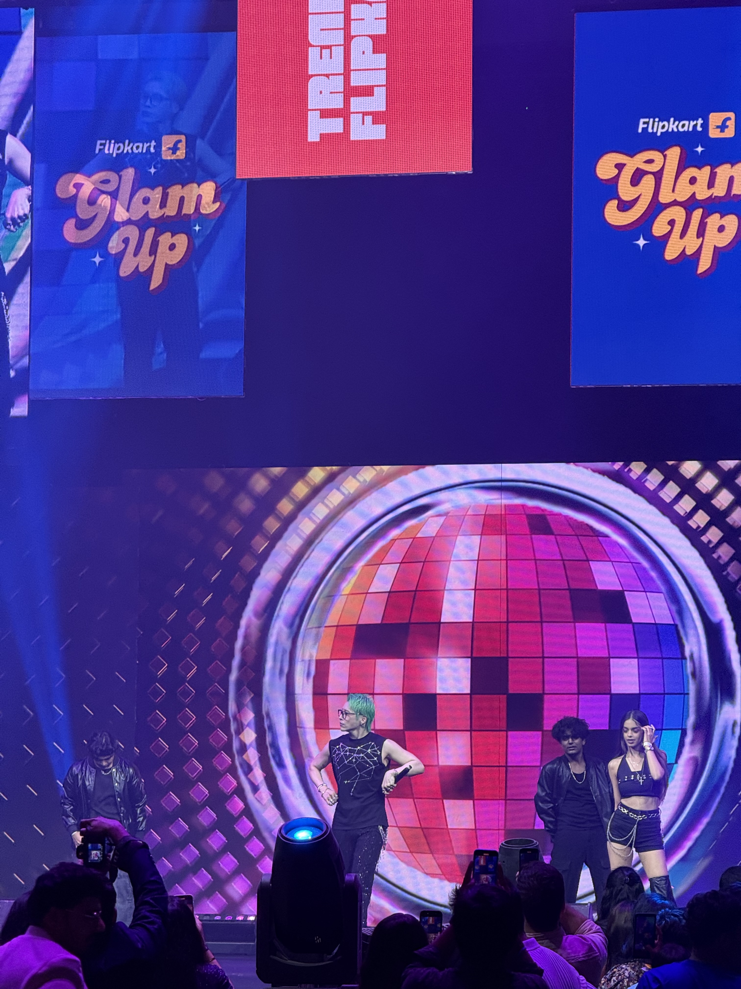 Electrifying Performance at Flipkart Glam Up 2025