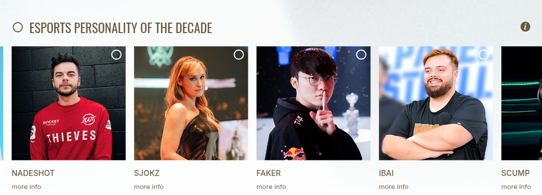 THE ESPORTS AWARDS REVEALS 2025 ‘DECADE AWARDS’ NOMINEES, CELEBRATING ...