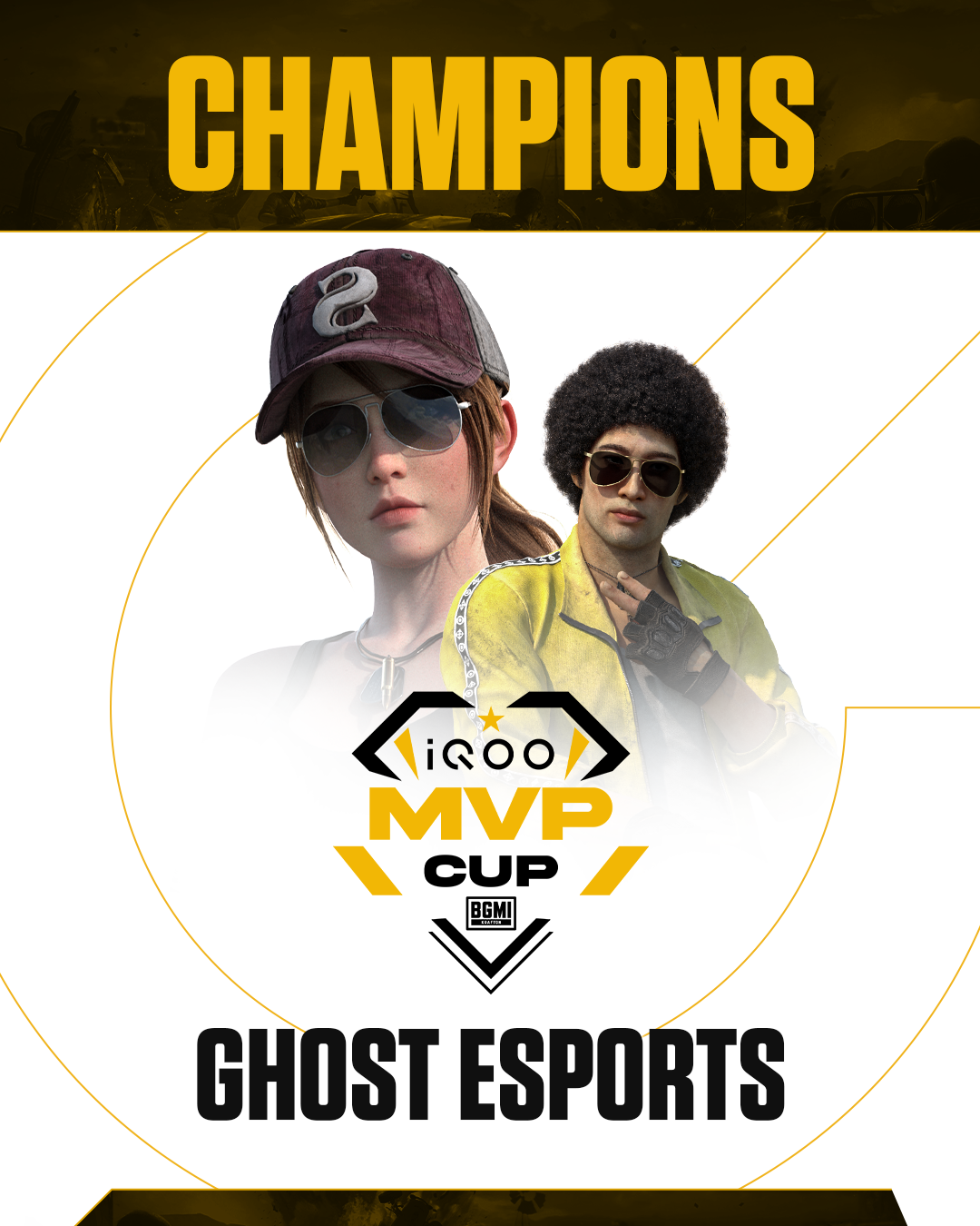 GHOST ESPORTS - The Champions of iQOO MVP Cup | Season 01