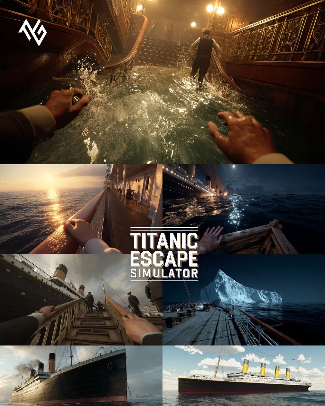 PlayStation announces 'Titanic Escape Simulator' game for 2026 release🤩 ️