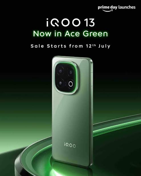 iQOO 13 Green Colour Variant Launched in India