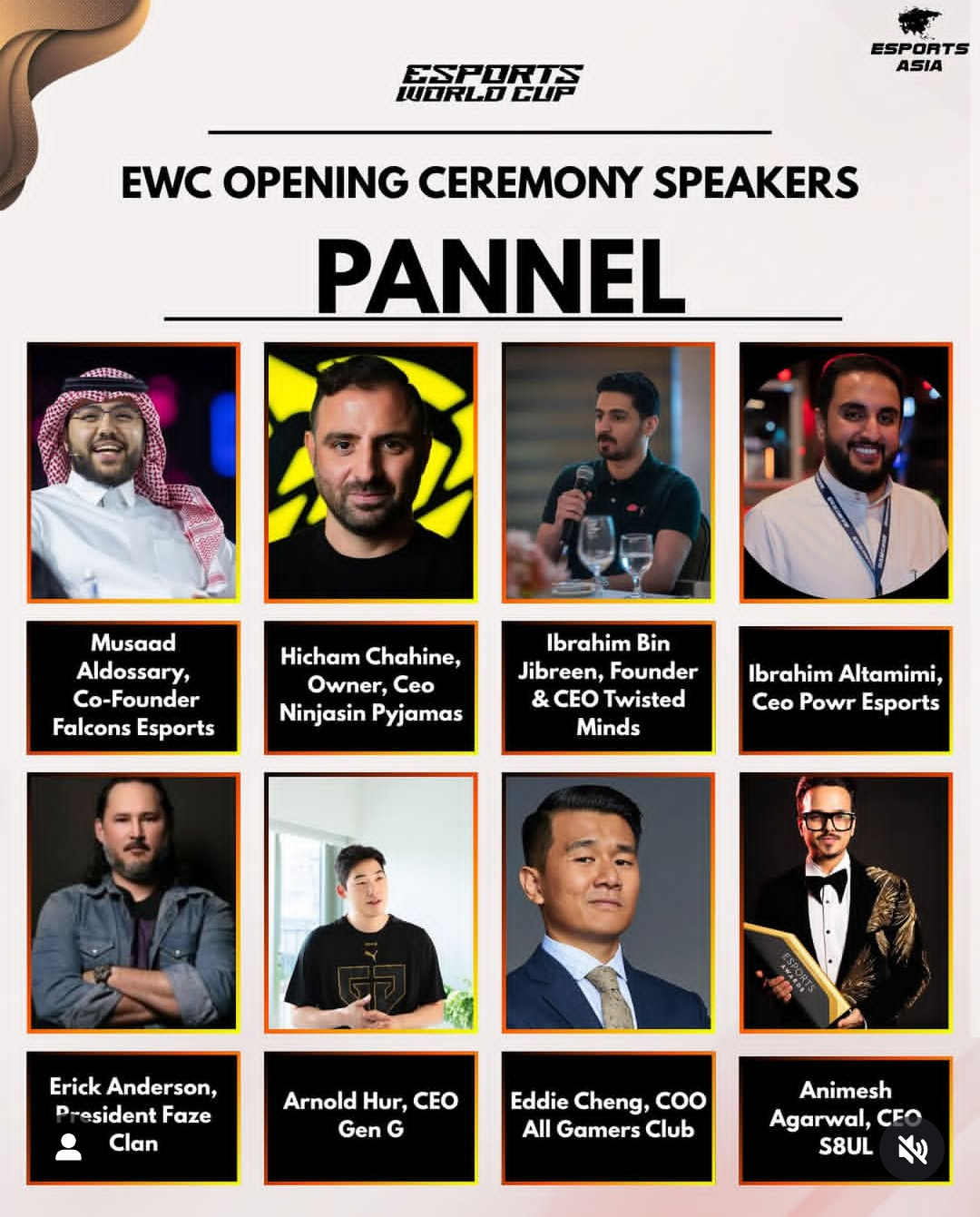 Esports WorldCup Opening Ceremony Details Biggest Opening 🤩 ️👀