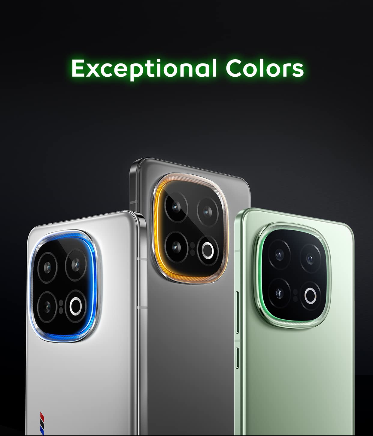 iQOO 13 Color–Pick Your #GOAT🤍🩶💚