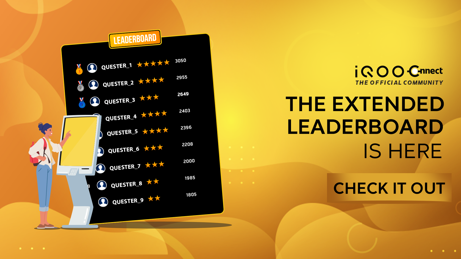 Questers, Check Out the Extended Leaderboard!
