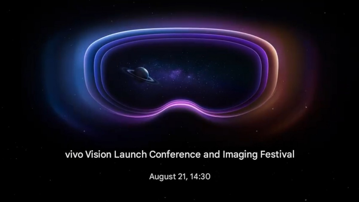 Vivo Vision Mixed Reality Headset Launch on August 21, 2025