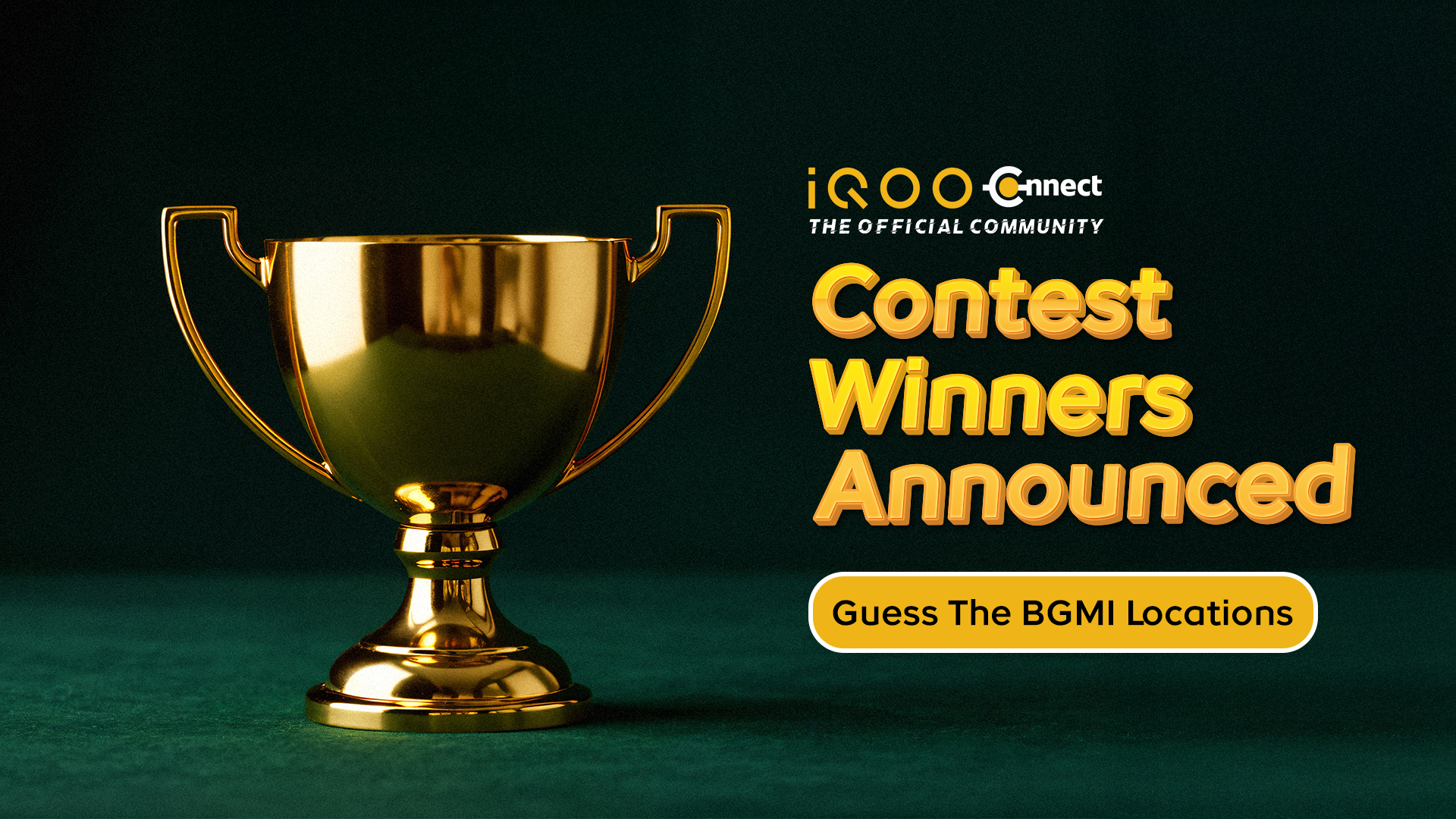 Congratulations to the Winners of Guess the BGMI Locations Contest