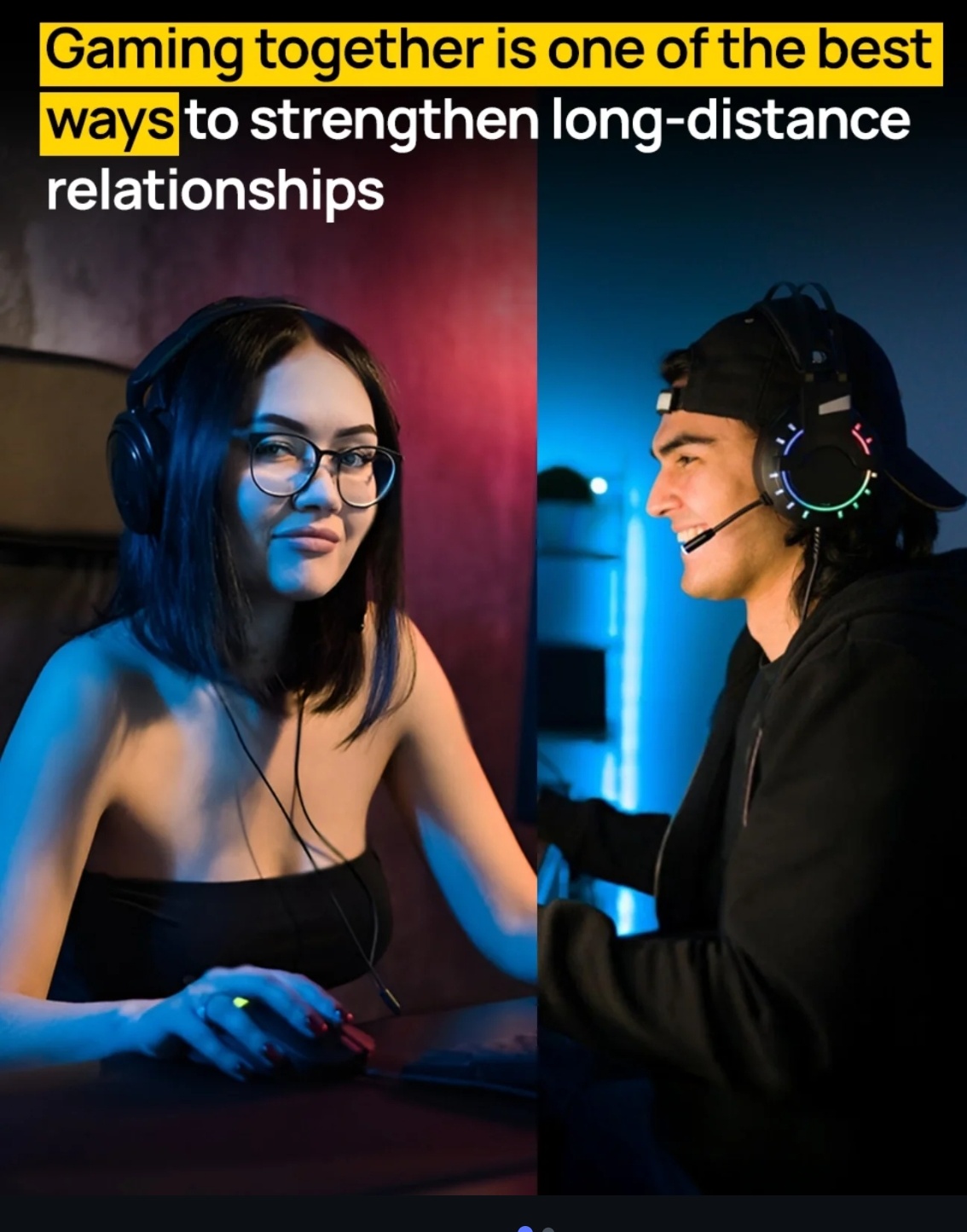 GAMING TOGETHER IS ONE OF THE BEST WAYS TO STRENGTHEN LONG DISTANCE ...