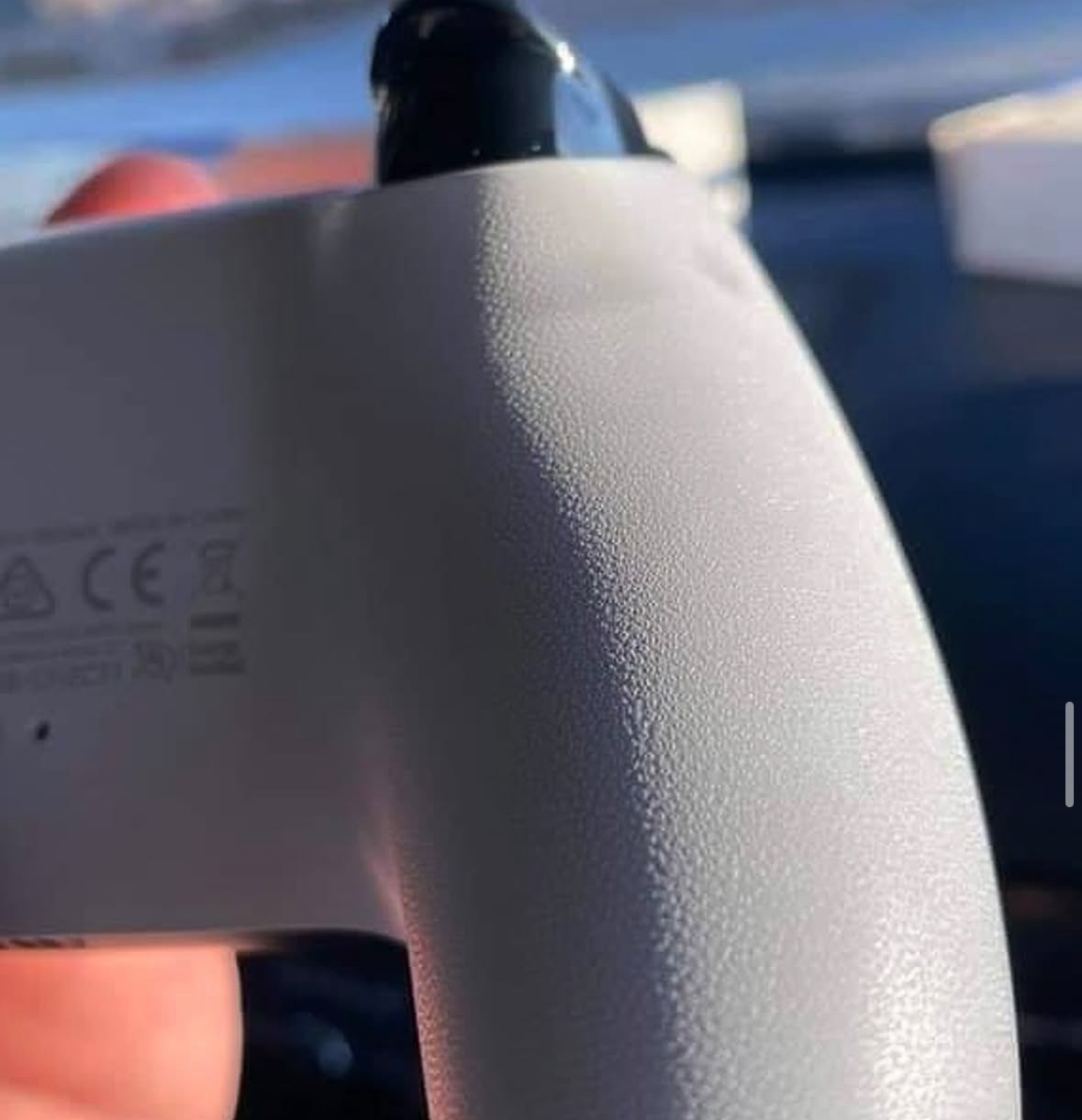 YOU LOOK SUPER CLOSELY ON YOUR PS5 CONTROLLER, YOU'LL SEE PLAYSTATION ...