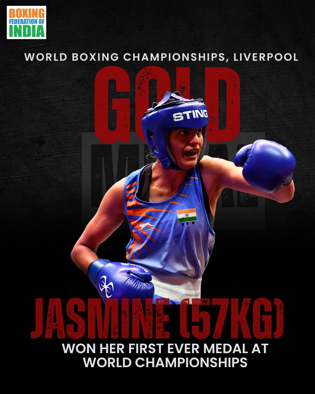 Jaismine Lamboria, Minakshi Hooda crowned boxing world champions