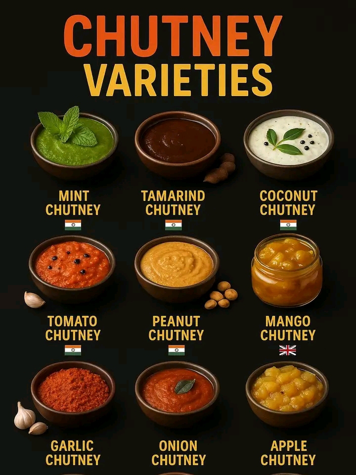 CHUTNEY VARIETIES 😋🤤