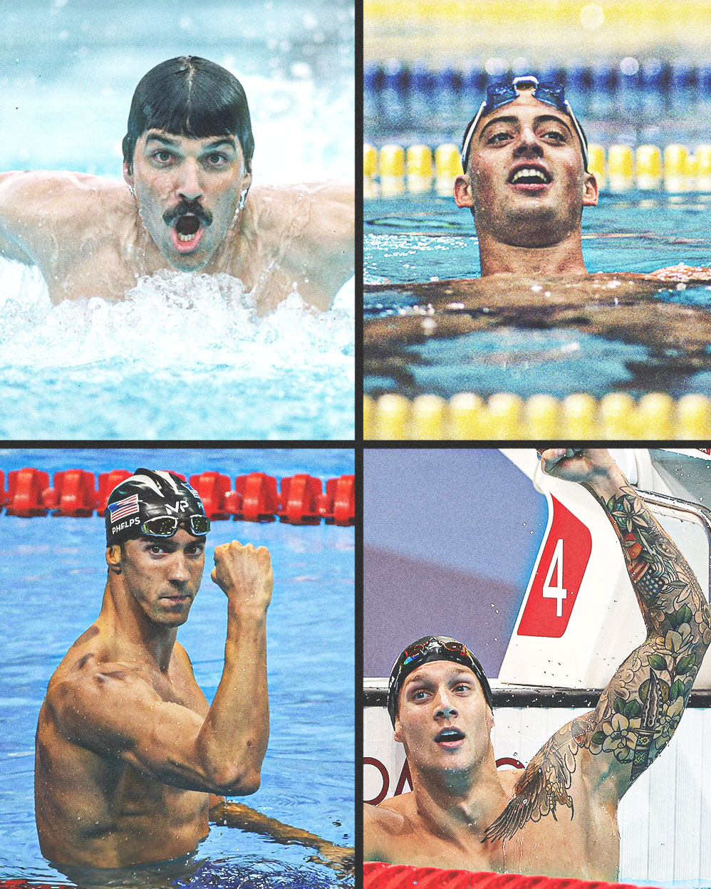 🏊 Legends of the Pool: Mark Spitz vs Michael Phelps 🌊