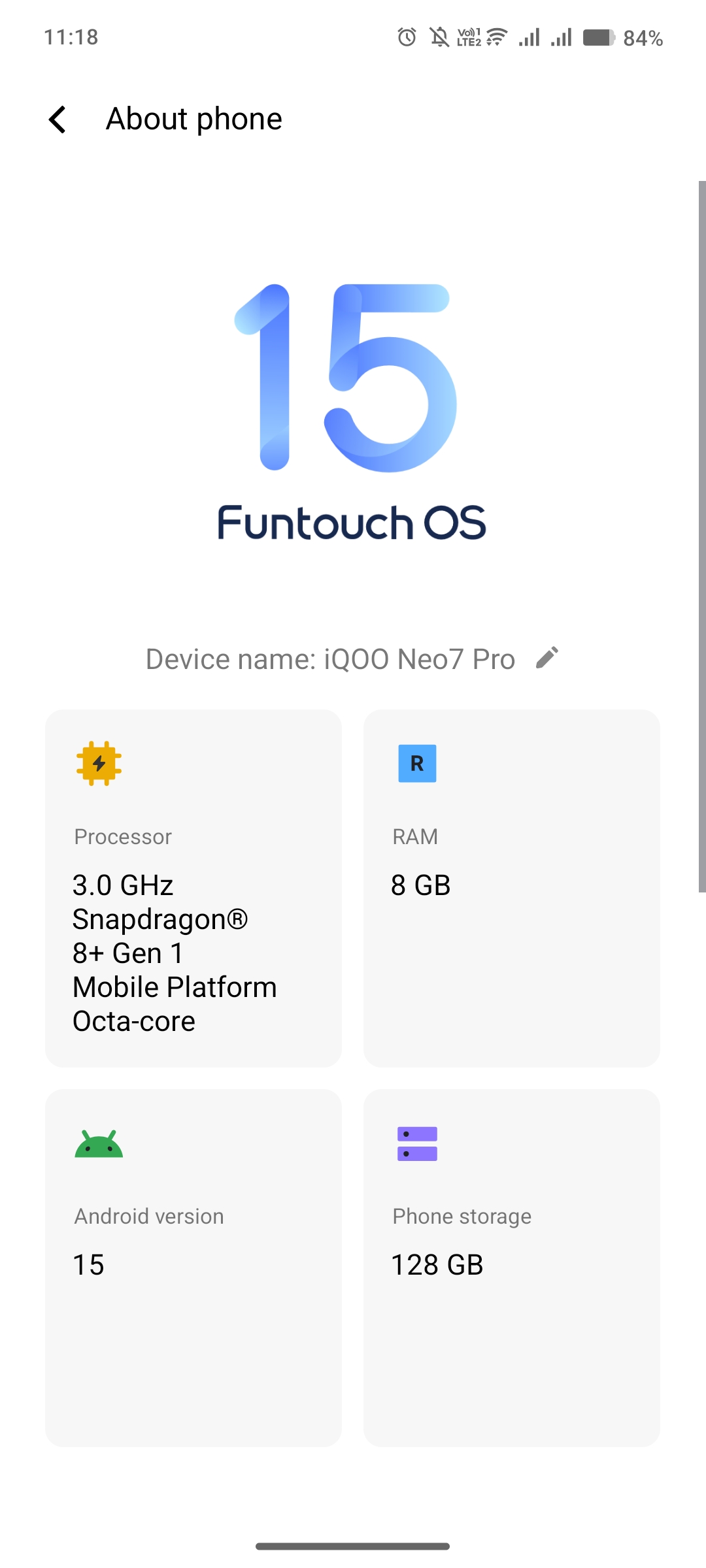 Feature Request: OriginOS Update for iQOO Neo 7 Pro 5G