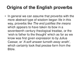 🗣️📜 The Origin of Common Sayings and Proverbs
